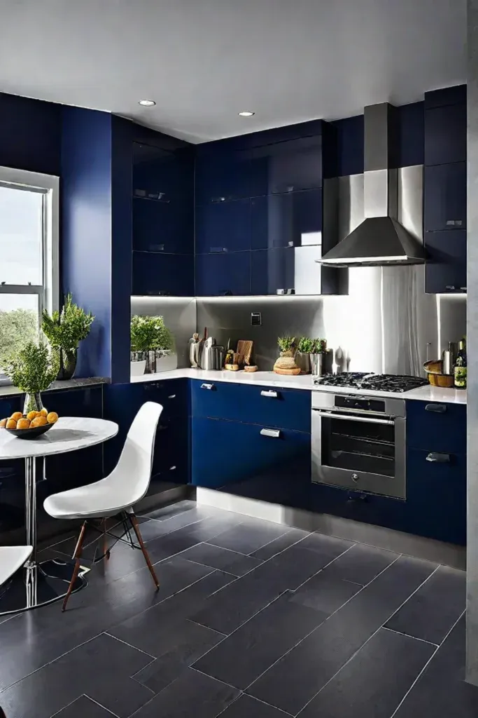 Exploring Bold Color Schemes for Small Kitchens - Nancys Home